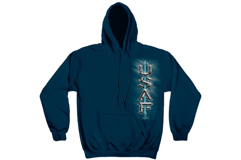 USAF AIR FORECE MISSLE Hooded Sweatshirt – Mustang Loot