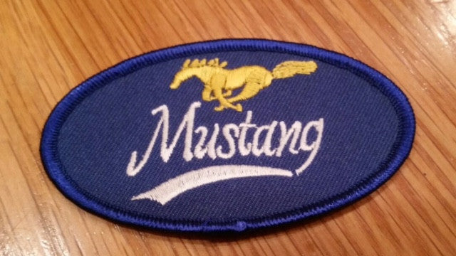 Blue Mustang Patch – Mustang Loot